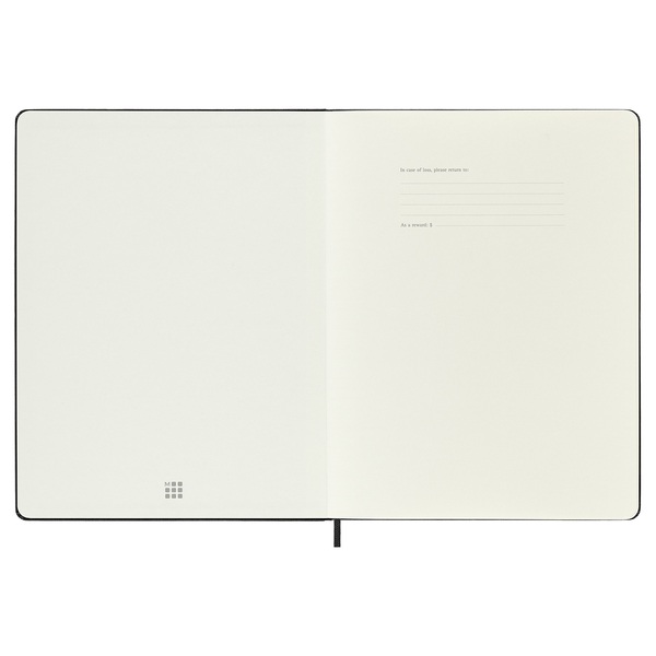 LIBRETA FORMATO DOBLE BLANDA NEGRA RAYADA-LISA - Minkred